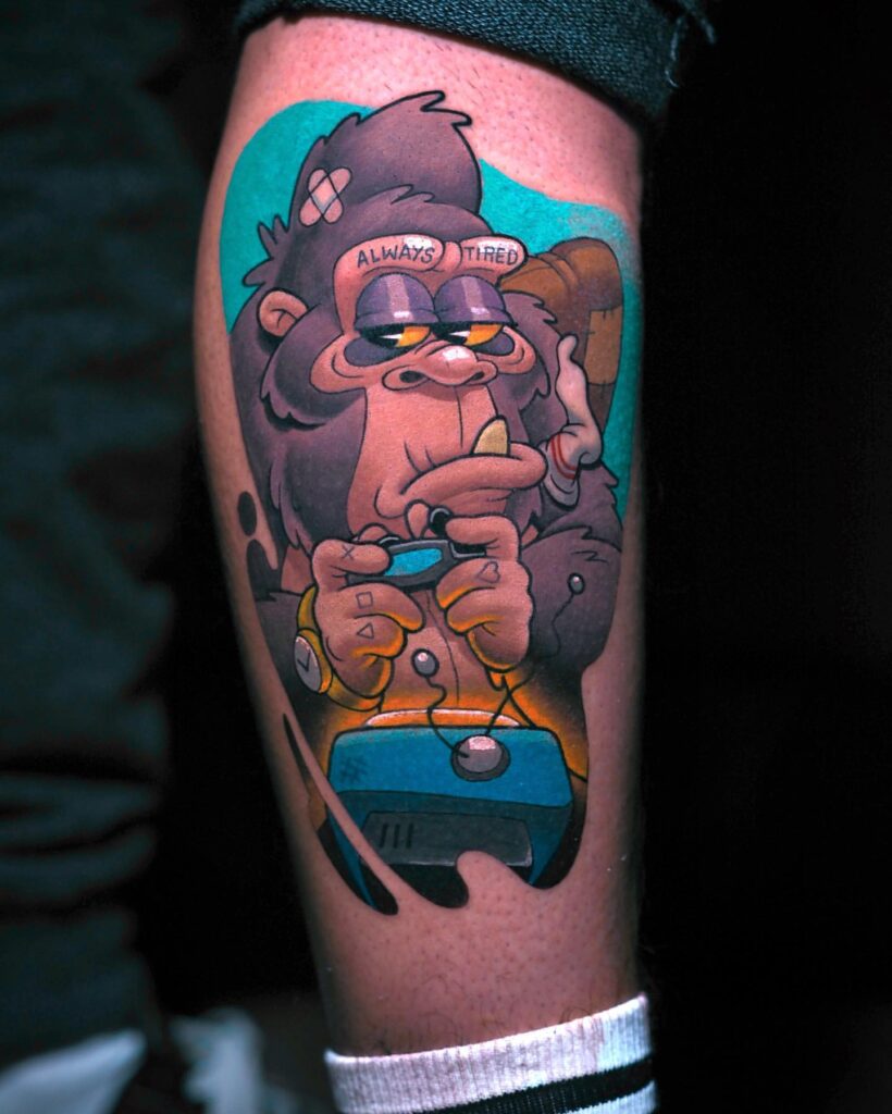 21 Tantalizing New School Tattoo Ideas For Men & Women to Inspire You ...