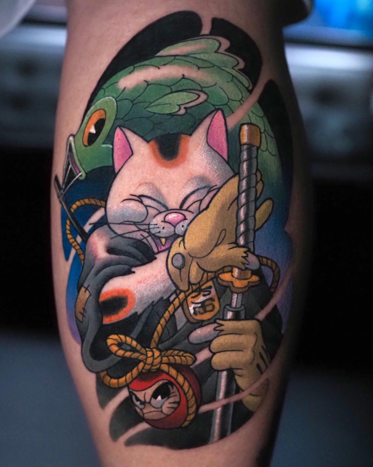 21 Tantalizing New School Tattoo Ideas For Men & Women to Inspire You ...