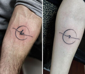 Here Are 40 Incredibly Romantic and Bonding Couple Tattoos