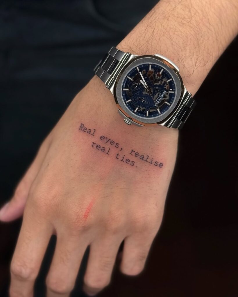 In 2025, Here Are 50 Ideas For The Best Word Tattoos For Men & Women